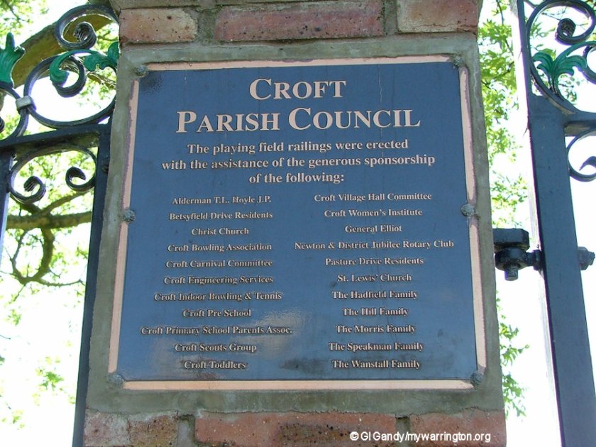 Croft – mywarrington