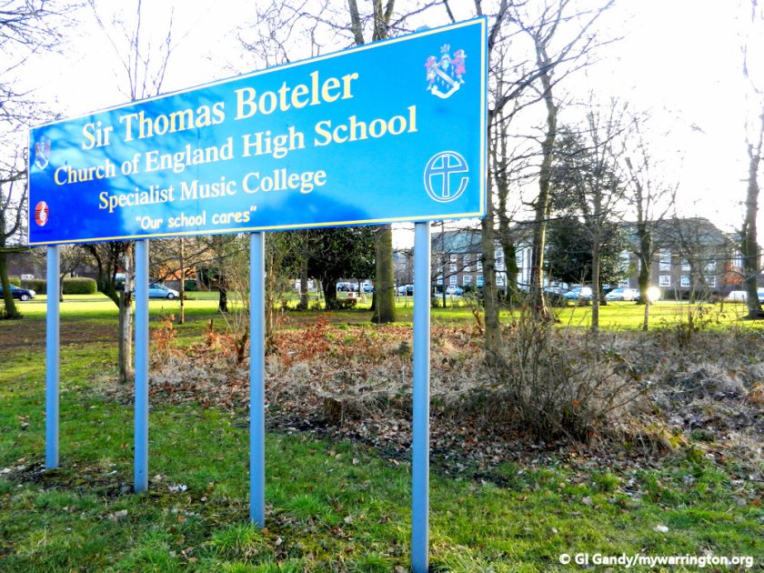 Boteler Grammar School – mywarrington